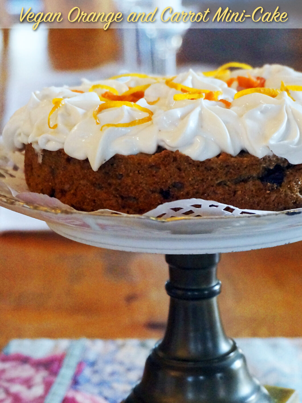 Coconut, Orange, and Carrot Mini-Cakes - Jazzy Vegetarian - Vegan and ...