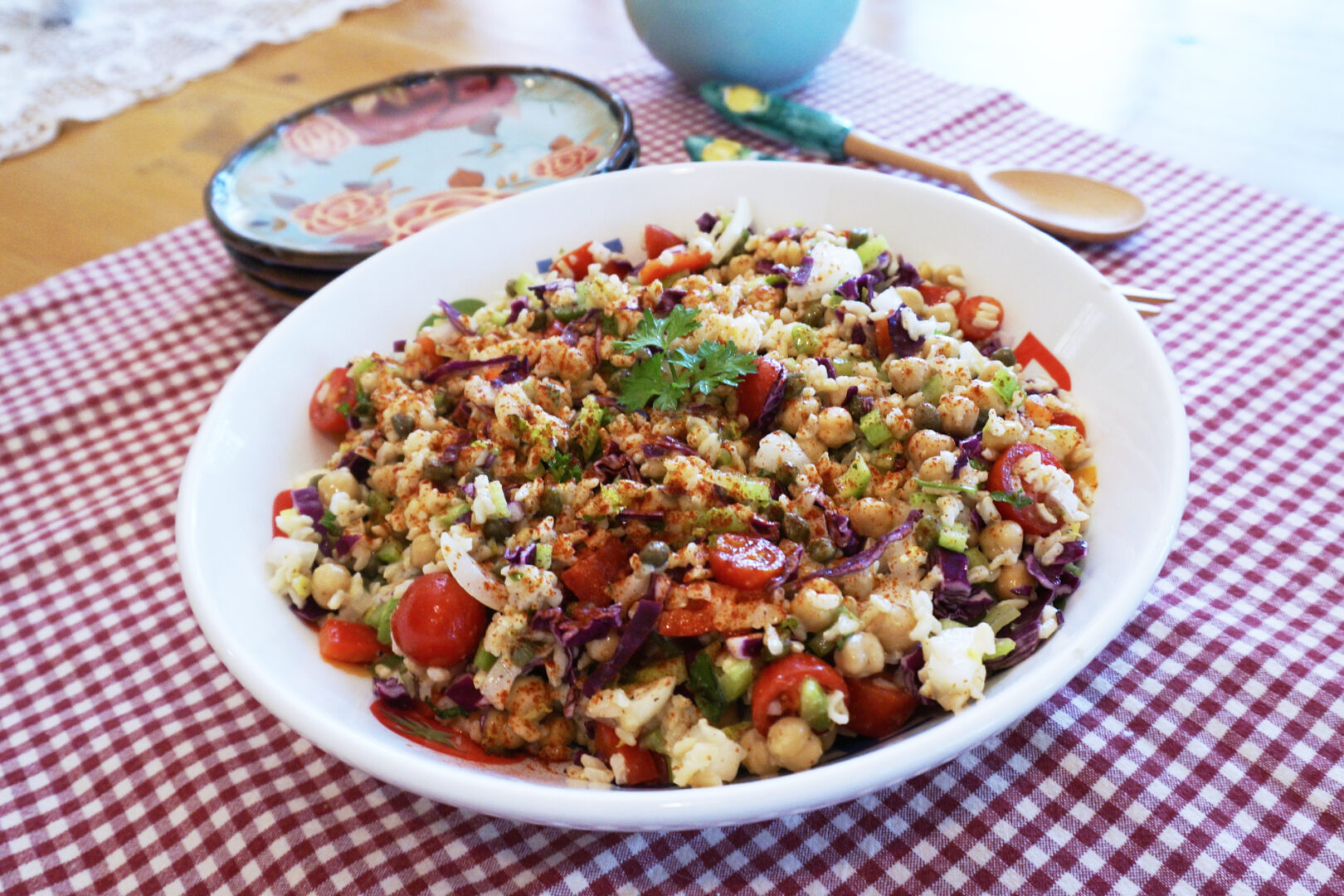 Herbed Rice and Bean Salad - Jazzy Vegetarian - Vegan and Delicious!