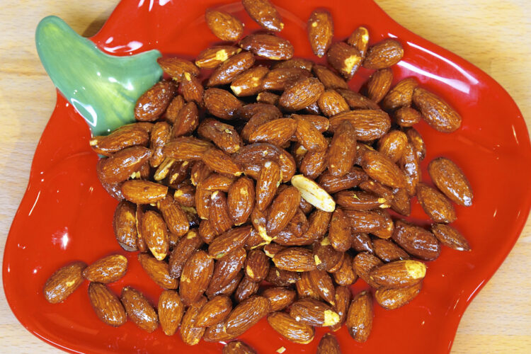 Zesty Maple Almonds - Jazzy Vegetarian - Vegan and Delicious!