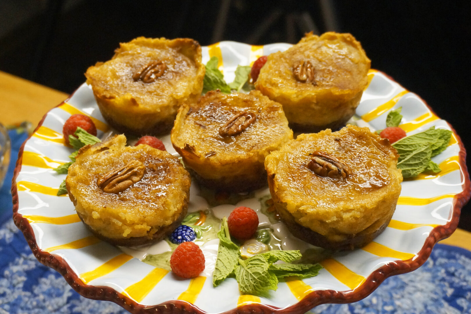 Maple-Sweet Potato Mini-Pies - Jazzy Vegetarian - Vegan and Delicious!