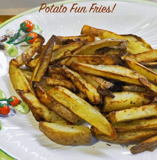 Potato Fun Fries - Jazzy Vegetarian - Vegan and Delicious!