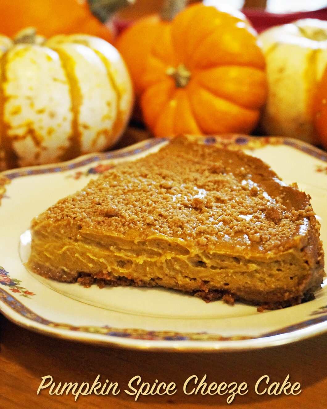 Pumpkin Spice Cheeze Cake - Jazzy Vegetarian - Vegan and Delicious!