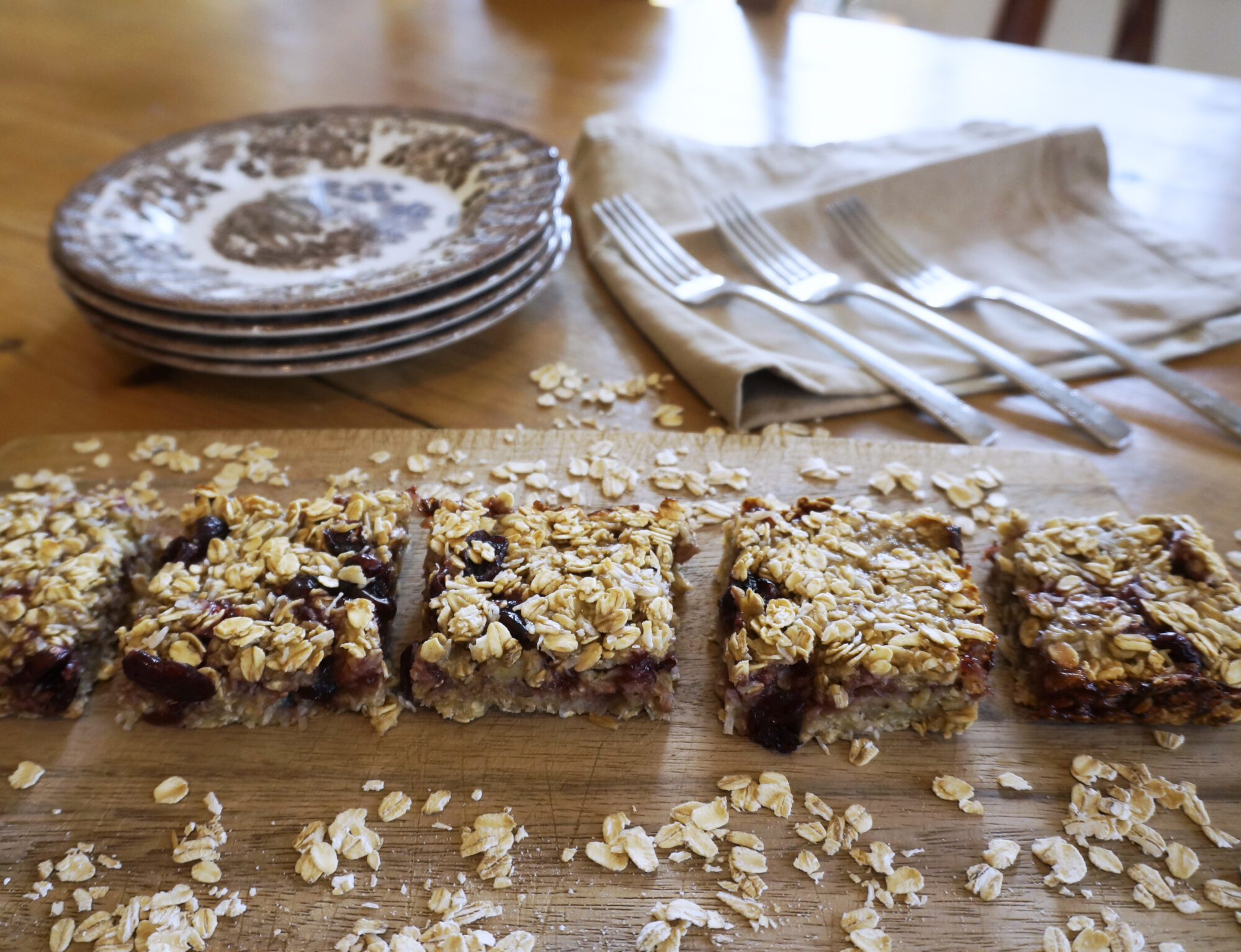 Raspberry Oat Squares from Season Eight! - Jazzy Vegetarian - Vegan and ...