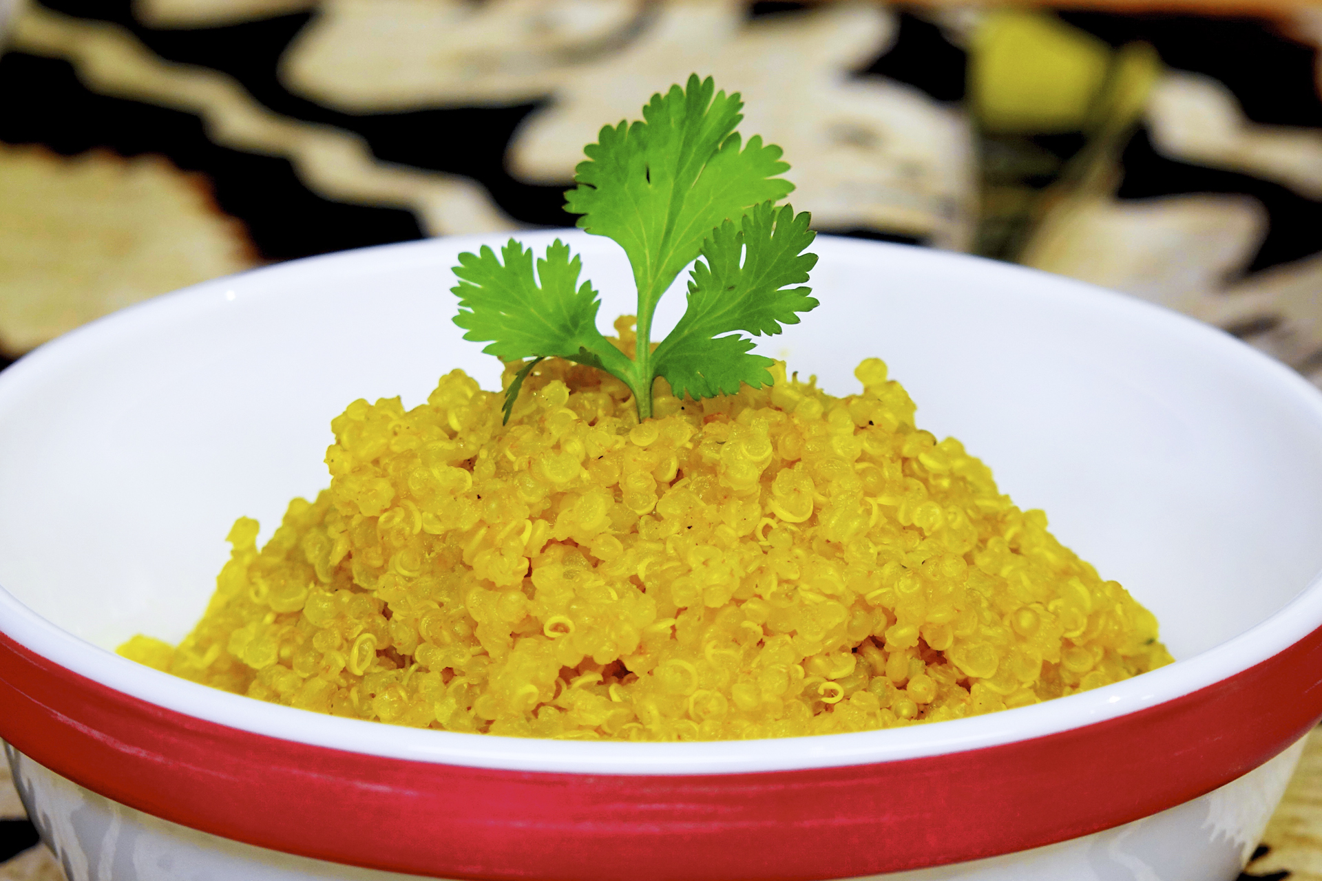 Turmeric Quinoa - Jazzy Vegetarian - Vegan and Delicious!