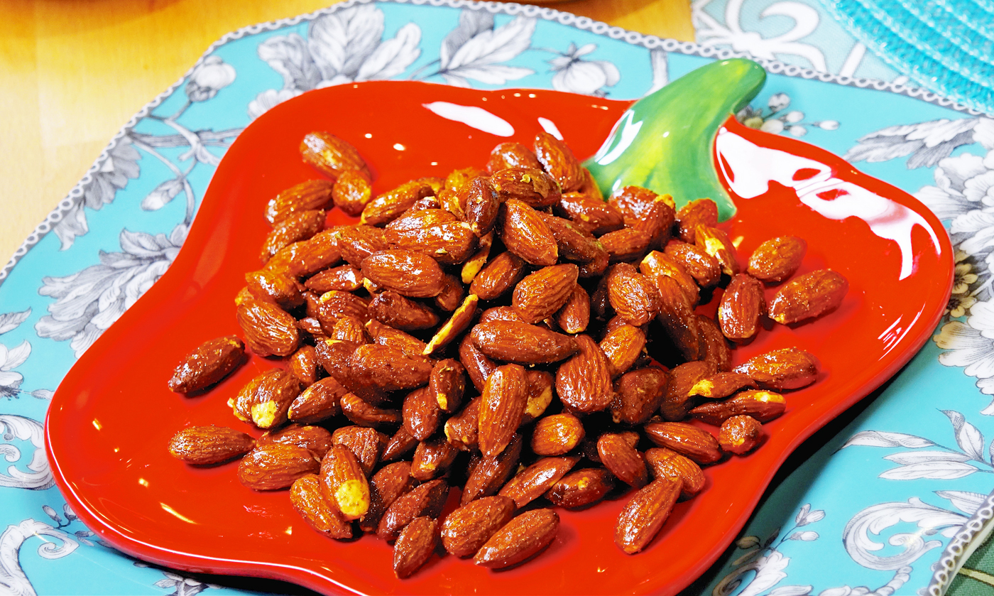 Zesty Maple Almonds - Jazzy Vegetarian - Vegan and Delicious!