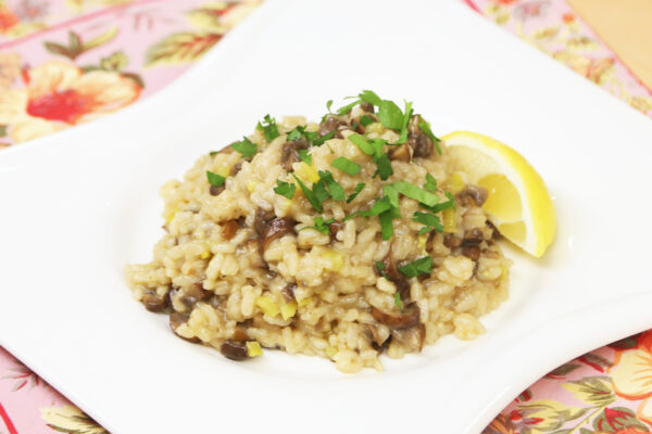 Mushroom and Summer Squash Risotto - Jazzy Vegetarian - Vegan and ...