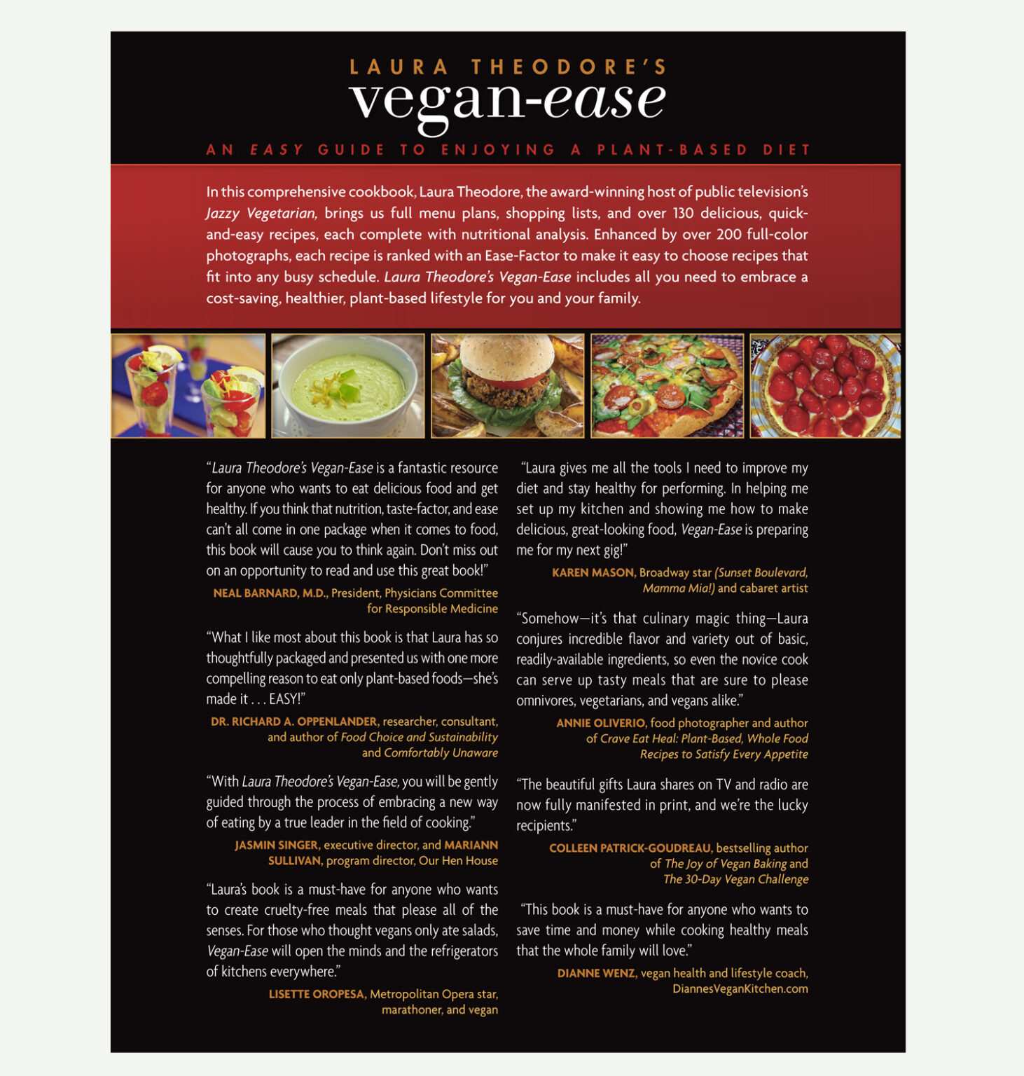 Laura Theodore’s Vegan-Ease - Jazzy Vegetarian - Vegan and Delicious!