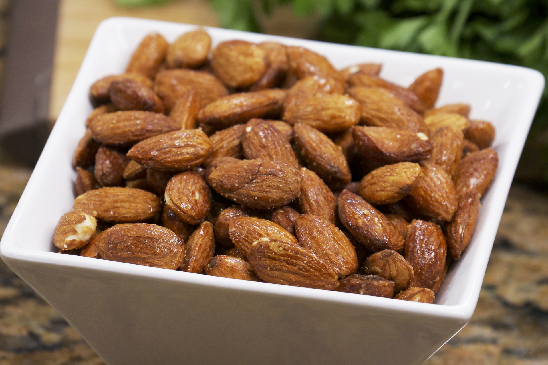 Sweet and Salty Almonds - Jazzy Vegetarian - Vegan and Delicious!