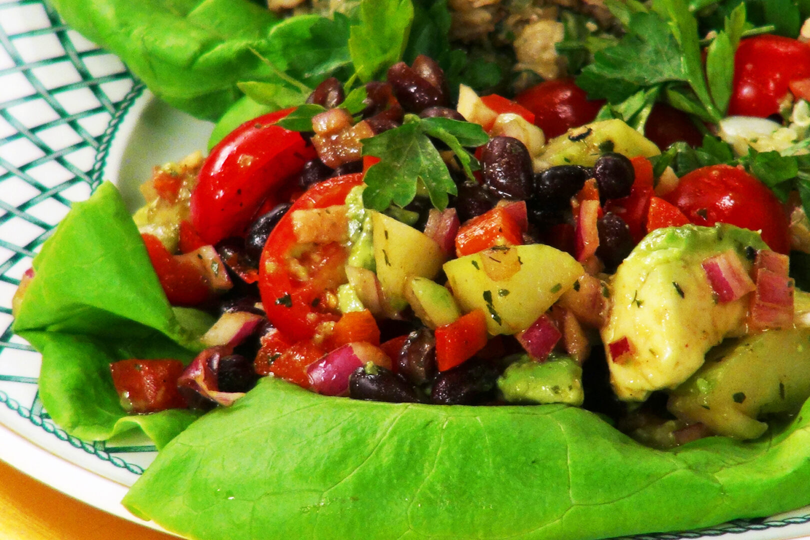 Avocado and Black Bean Confetti Salad - Jazzy Vegetarian - Vegan and ...