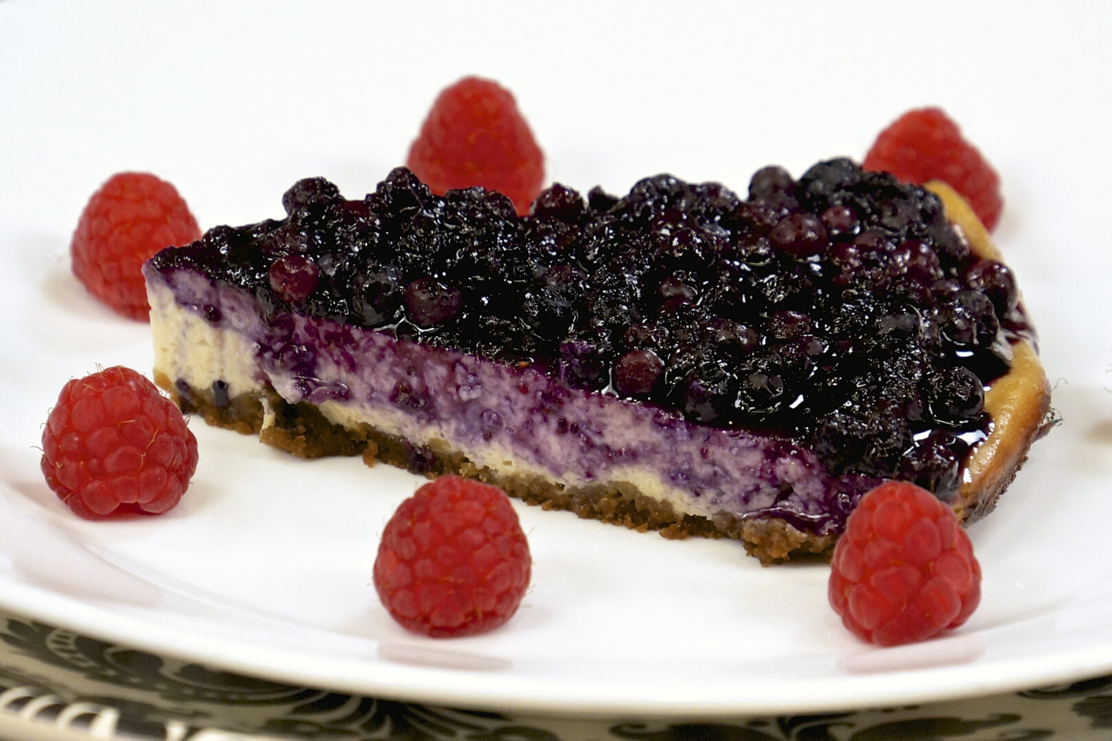 Vegan Blueberry Cheesecake - Jazzy Vegetarian - Vegan and Delicious!