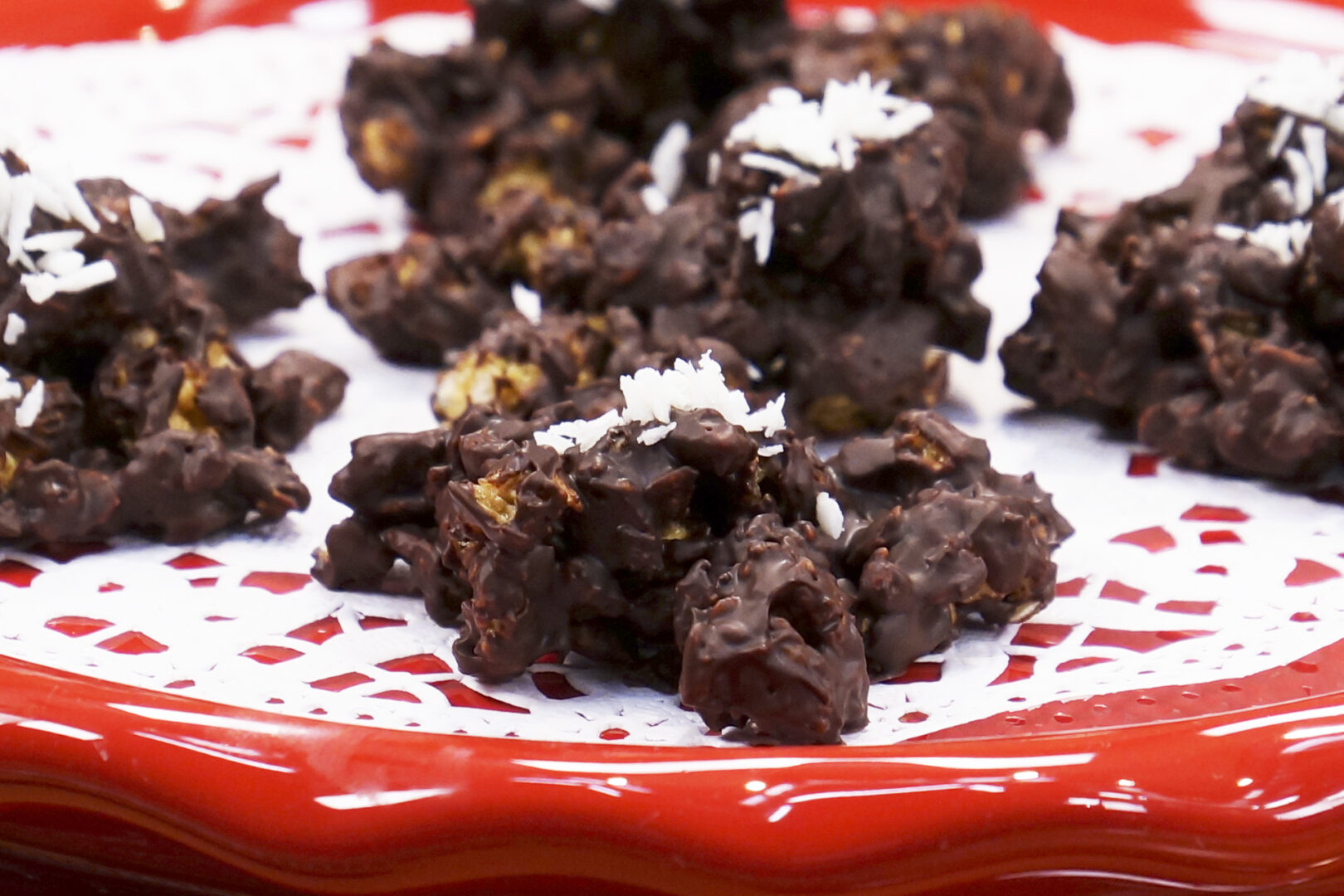 Chocolate Candy Clusters - Jazzy Vegetarian - Vegan and Delicious!