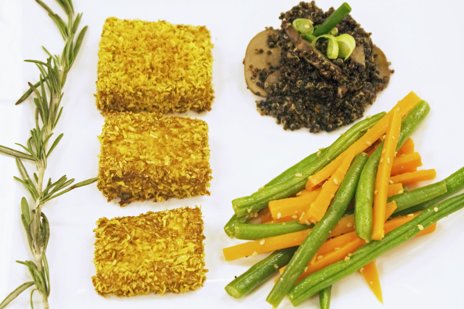 Coconut-Encrusted Tofu Cutlets - Jazzy Vegetarian - Vegan and Delicious!