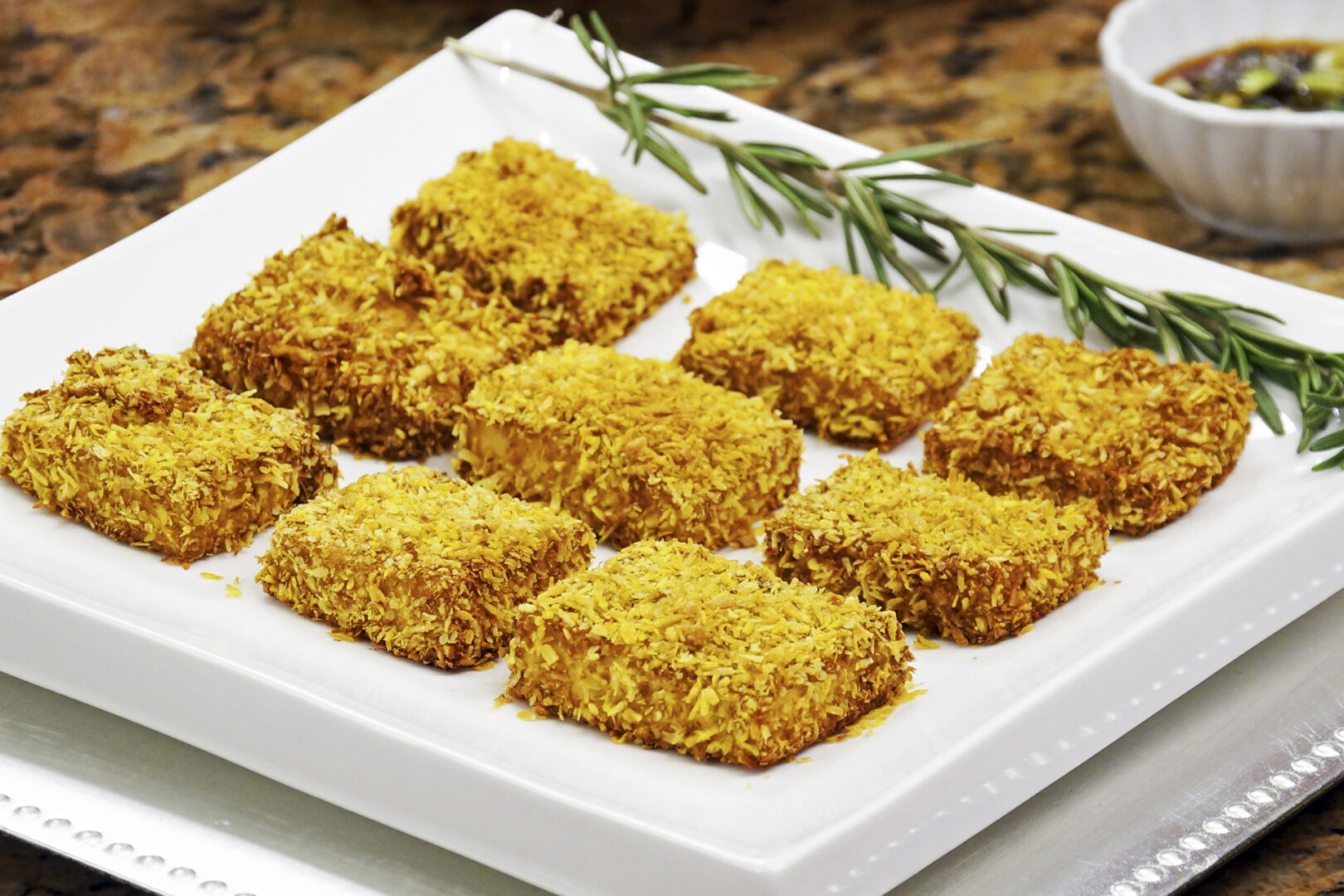 Coconut-Encrusted Tofu Cutlets - Jazzy Vegetarian - Vegan and Delicious!