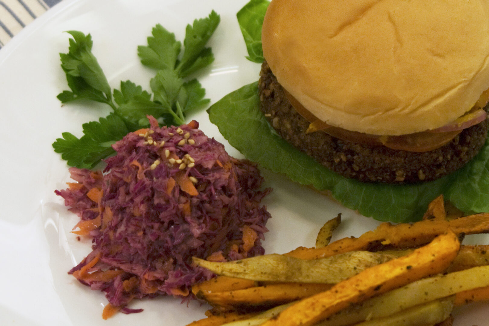 Pretty Purple Coleslaw - Jazzy Vegetarian - Vegan and Delicious!