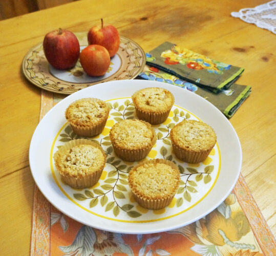Coco-Nutty Apple Muffins - Jazzy Vegetarian - Vegan and Delicious!