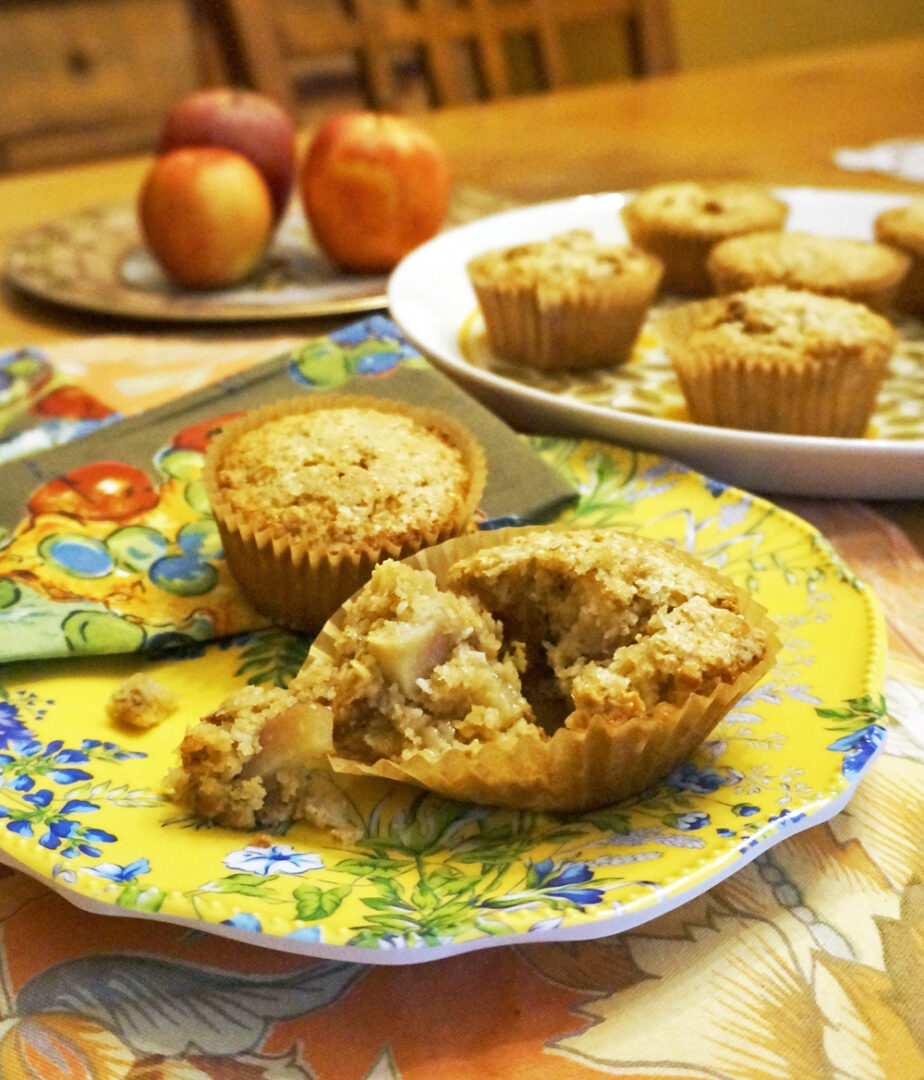 Coco-Nutty Apple Muffins - Jazzy Vegetarian - Vegan and Delicious!