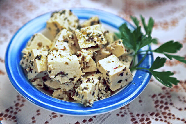 Vegan Feta Cheese - Jazzy Vegetarian - Vegan and Delicious!