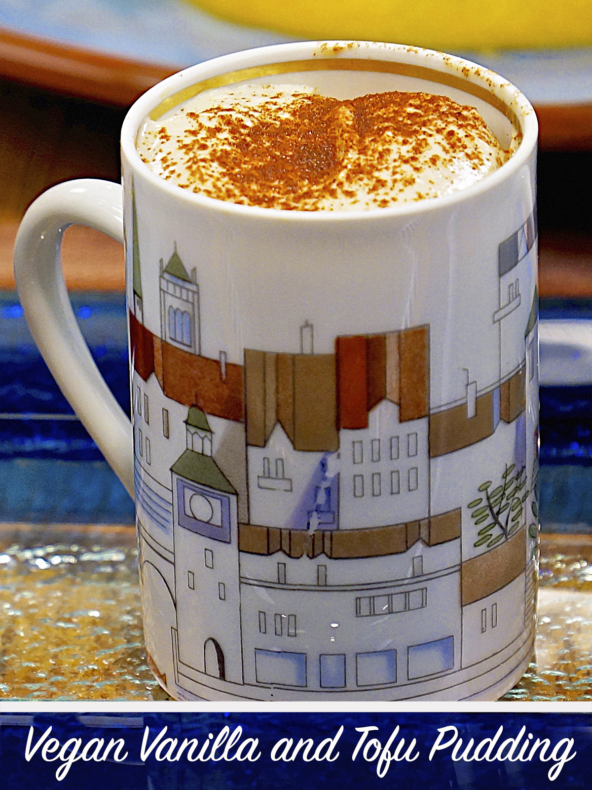 Vanilla, Maple, and Cinnamon Tofu Pudding - Jazzy Vegetarian - Vegan ...