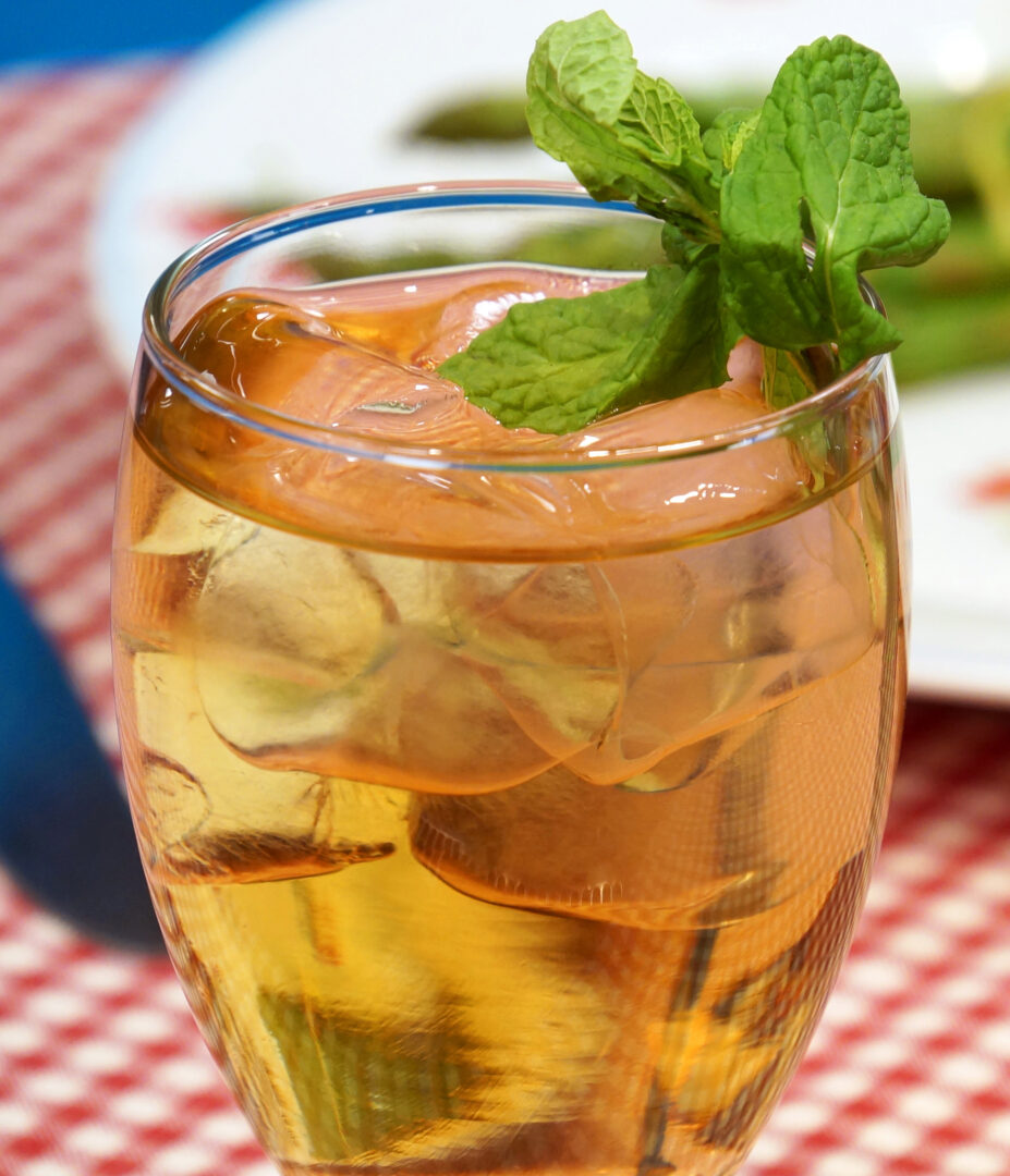 Ginger Iced “Tea” - Jazzy Vegetarian - Vegan and Delicious!