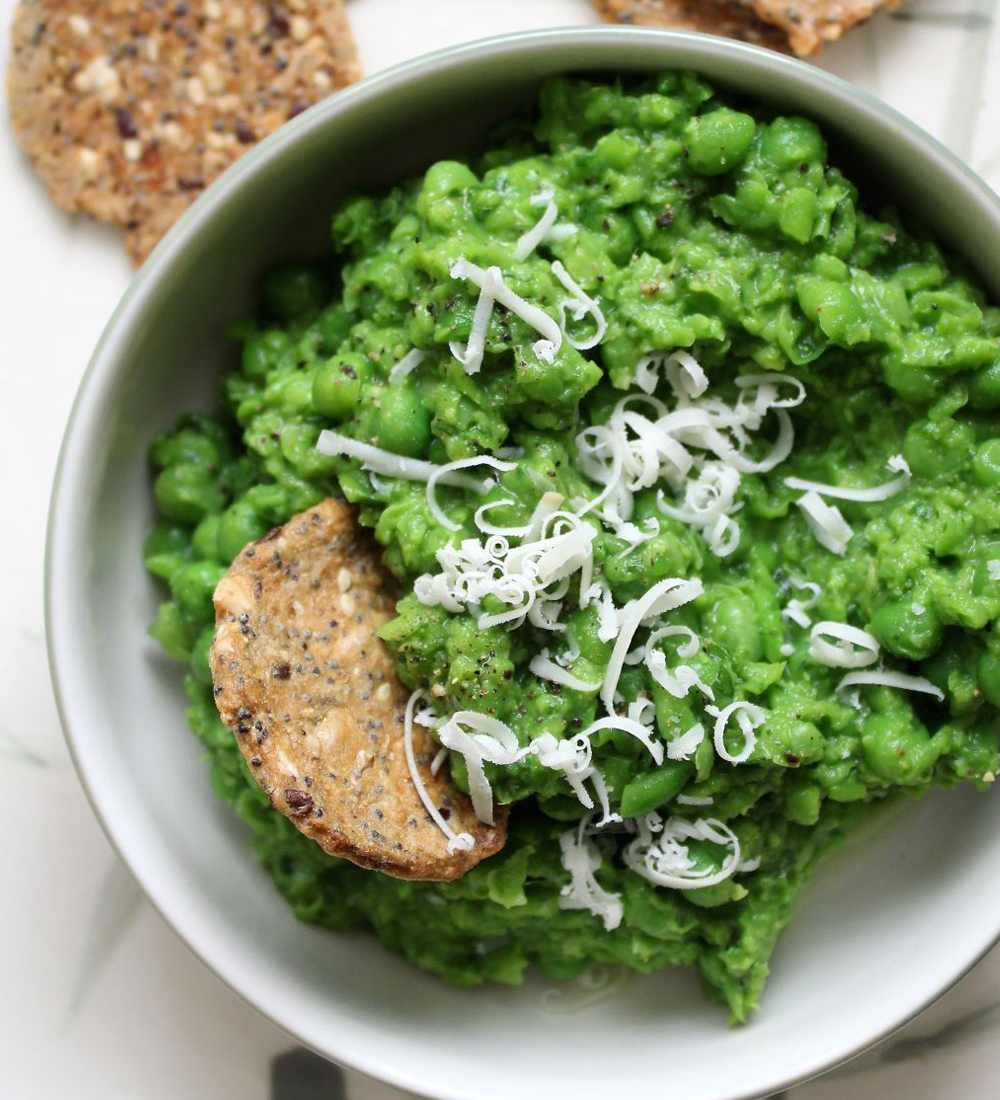 Pea Tapenade by Lei Shishak - Jazzy Vegetarian - Vegan and Delicious!