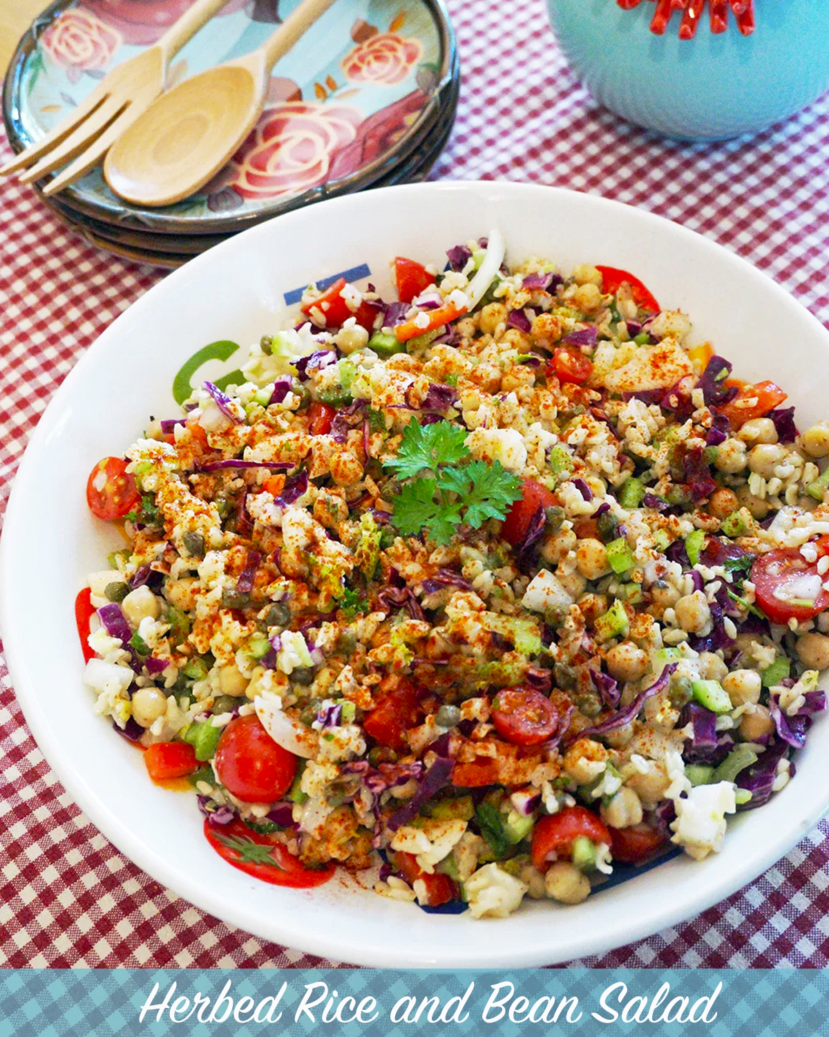 Herbed Rice and Bean Salad - Jazzy Vegetarian - Vegan and Delicious!