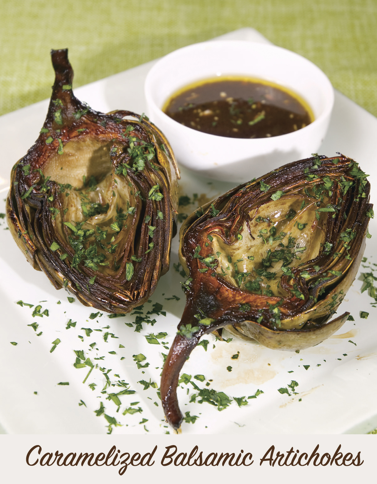Caramelized Balsamic Artichokes - Jazzy Vegetarian - Vegan and Delicious!