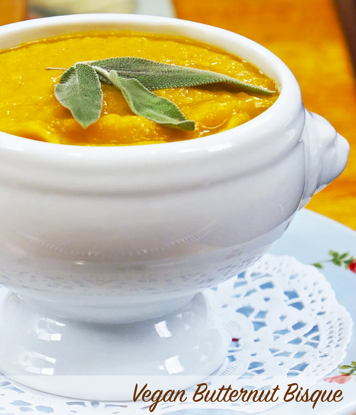 Butternut Bisque - Jazzy Vegetarian - Vegan and Delicious!