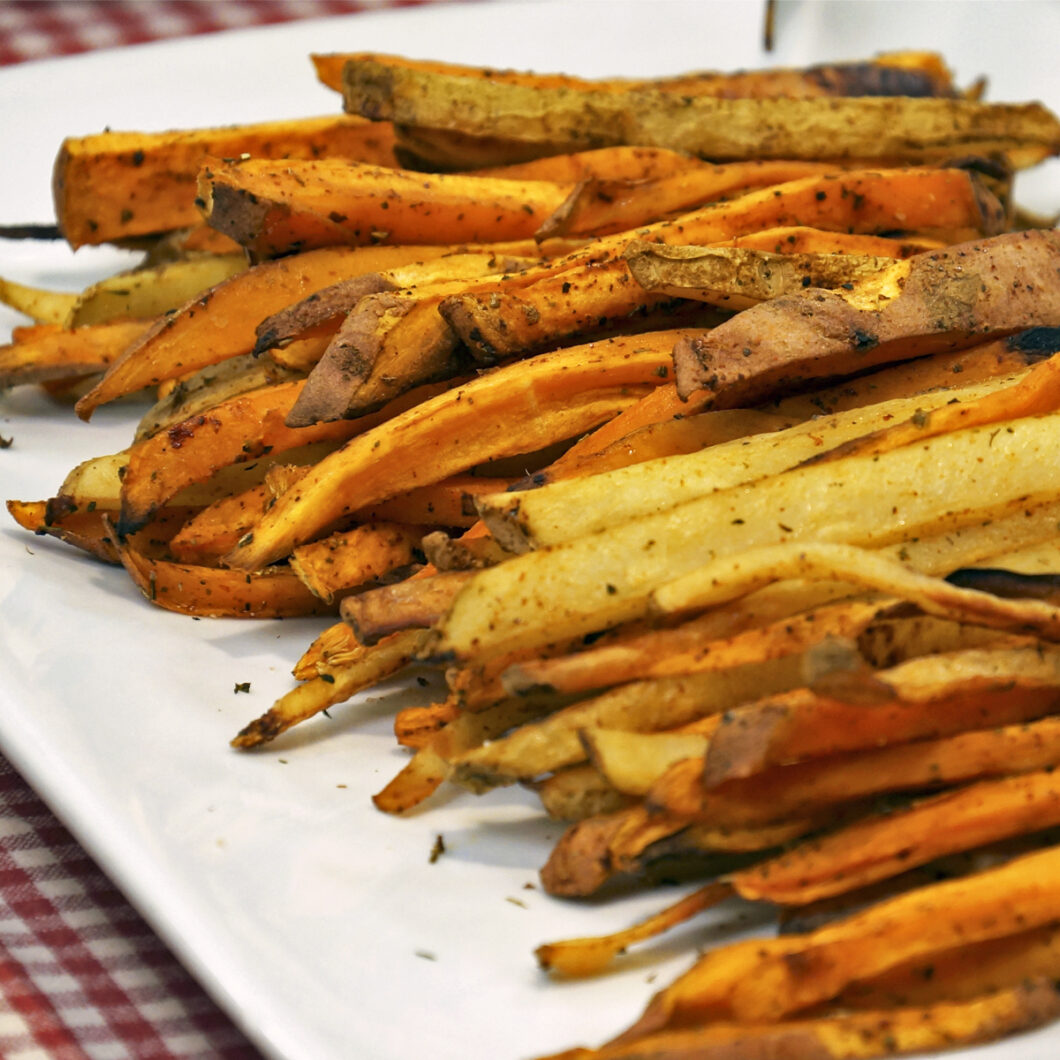 Confetti Fries - Jazzy Vegetarian - Vegan and Delicious!
