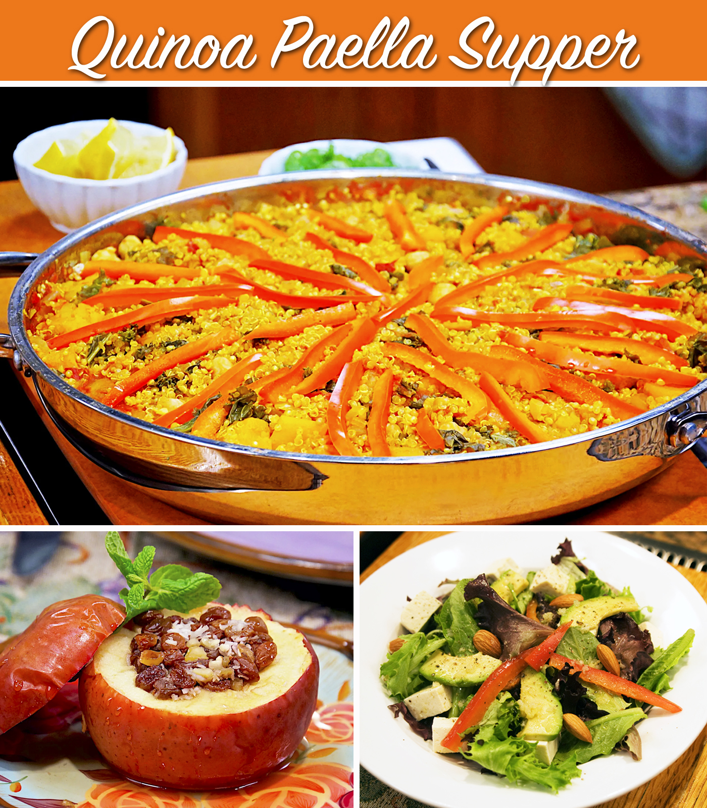 Quinoa and Butternut Squash Paella - Jazzy Vegetarian - Vegan and ...