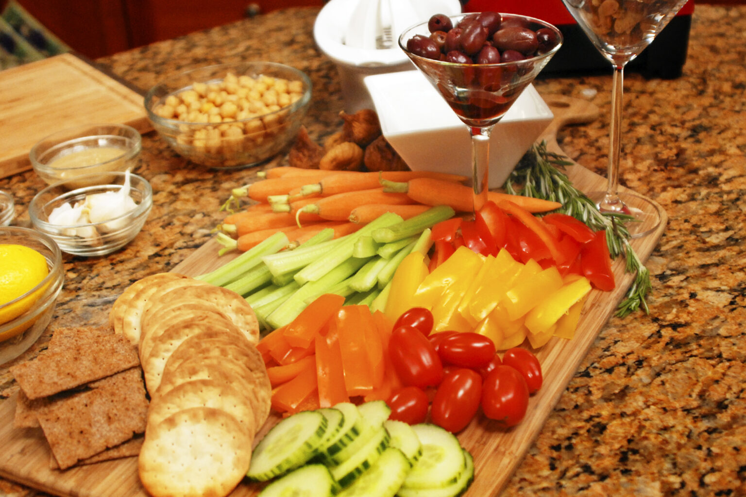 Vegan Tapas Board - Jazzy Vegetarian - Vegan and Delicious!