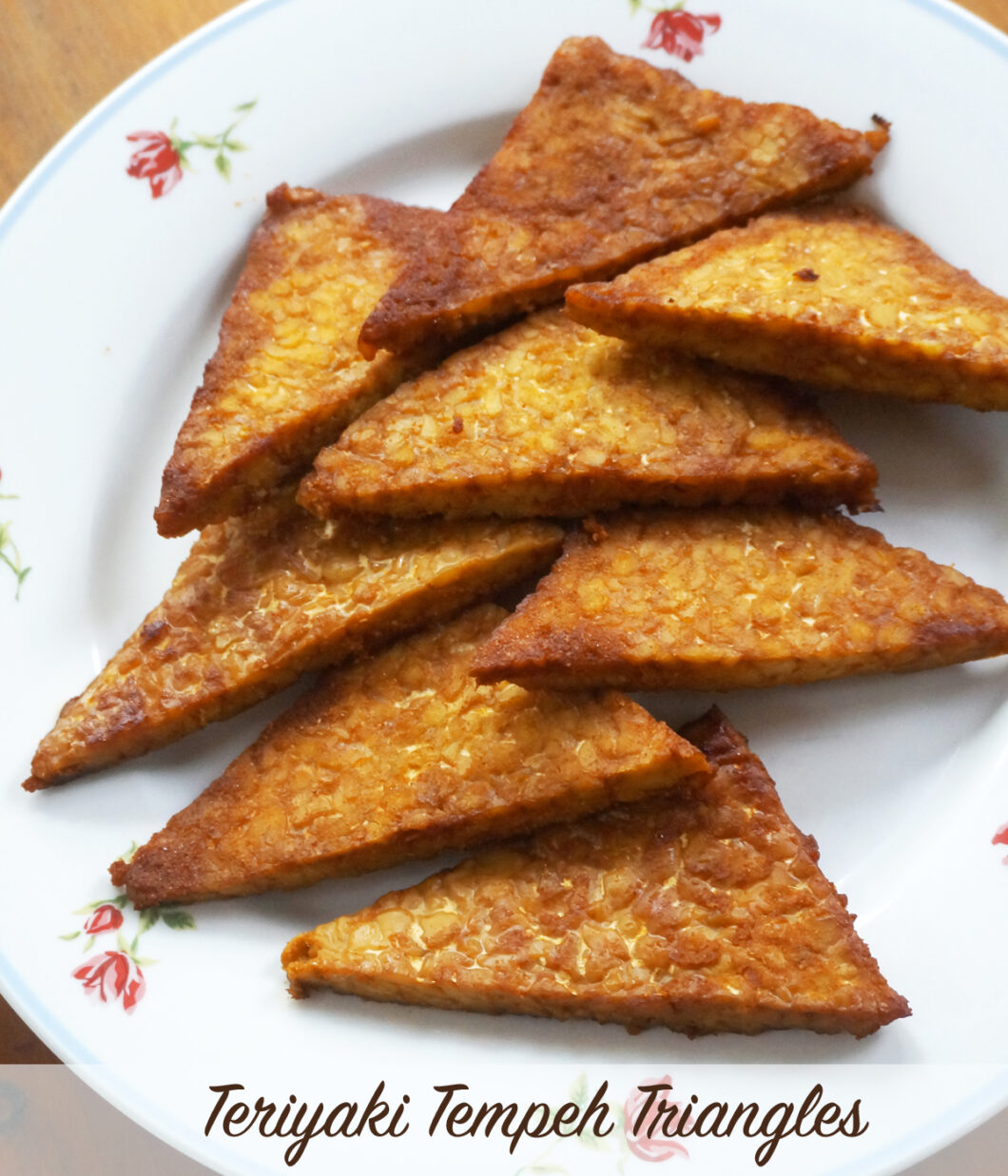 Teriyaki Tempeh Triangles - Jazzy Vegetarian - Vegan and Delicious!