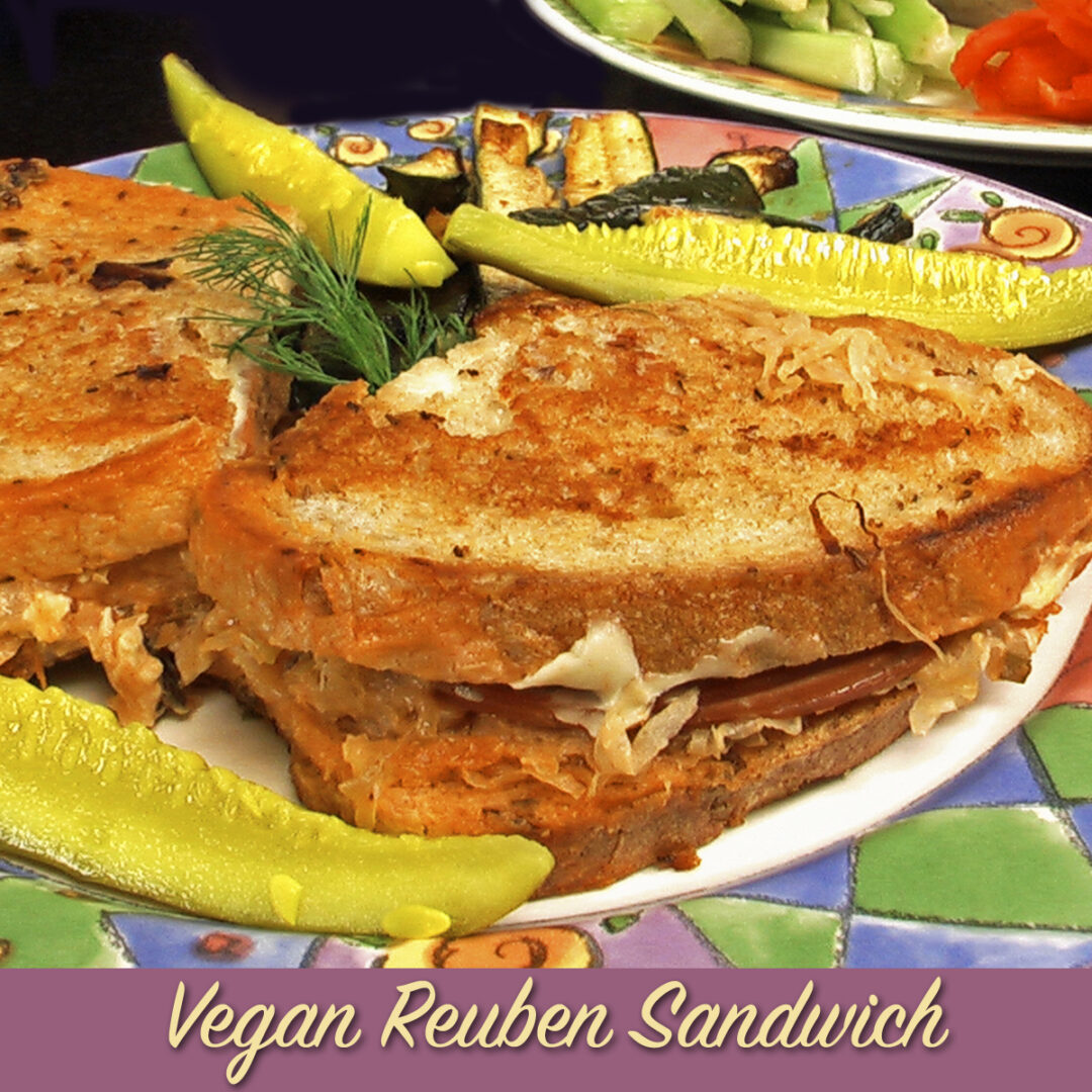 Reuben-Style Sandwiches - Jazzy Vegetarian - Vegan and Delicious!