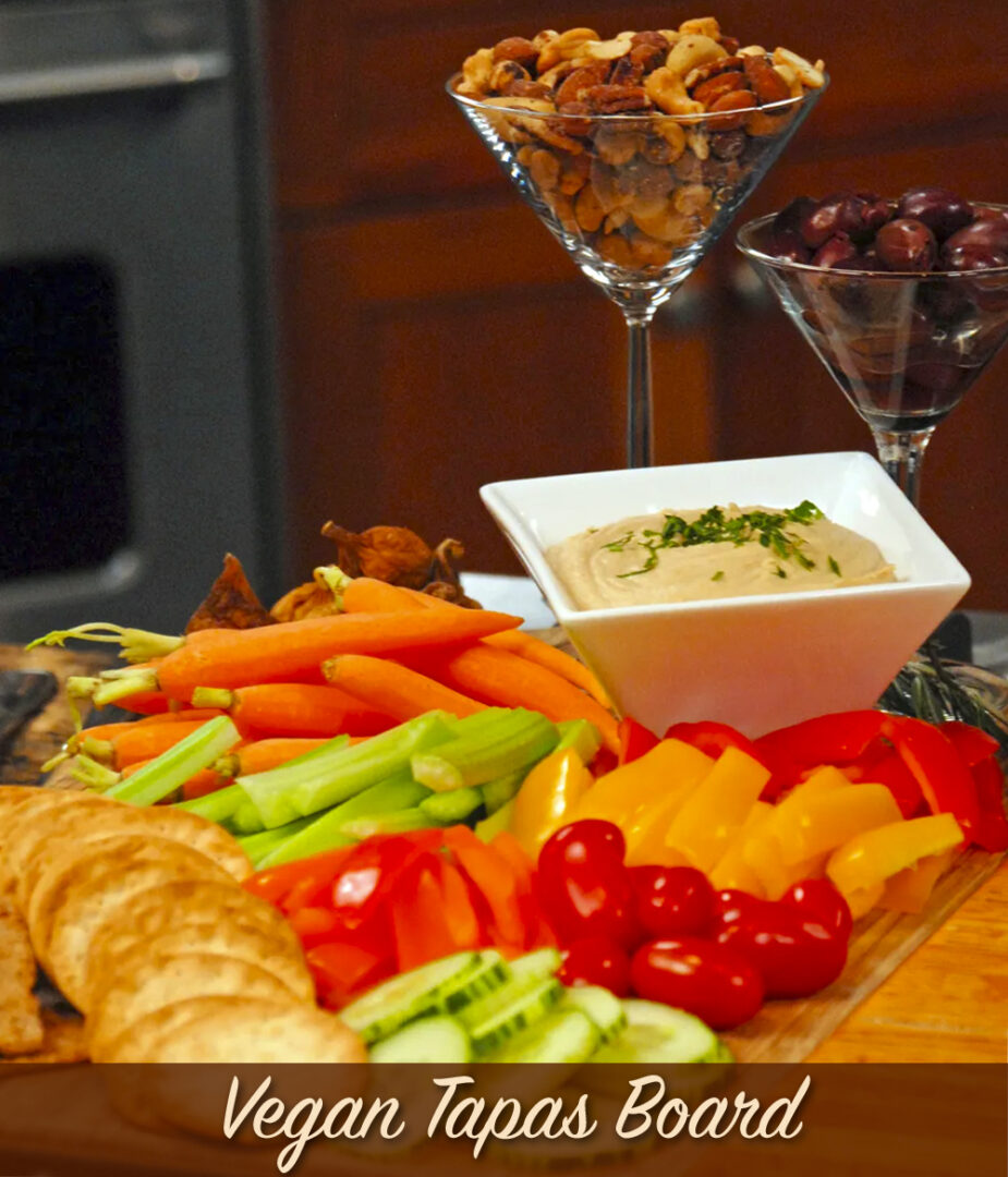 Vegan Tapas Board - Jazzy Vegetarian - Vegan and Delicious!
