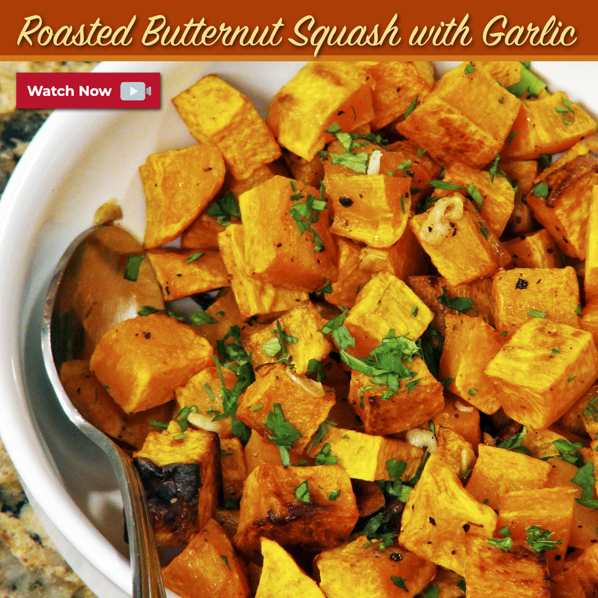 Roasted Butternut Squash with Garlic - Jazzy Vegetarian - Vegan and ...