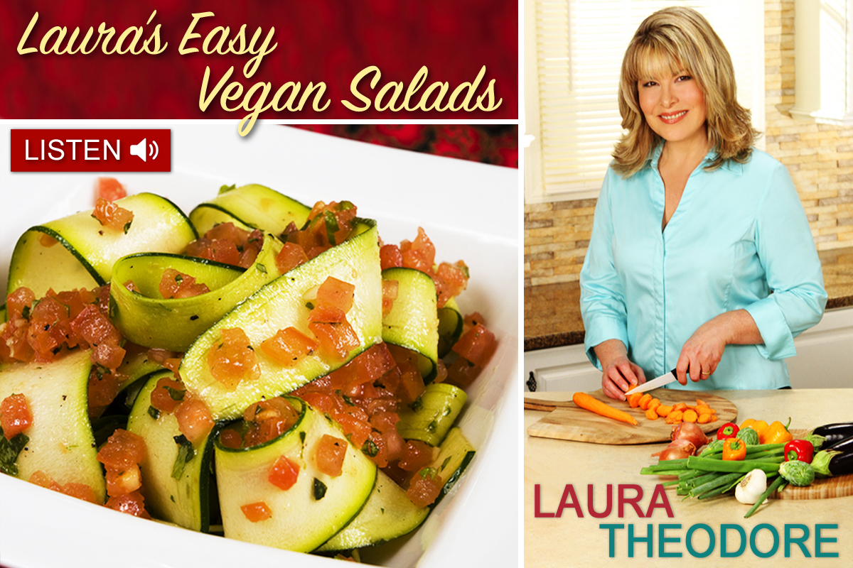 The LAURA THEODORE PODCAST - Jazzy Vegetarian - Vegan and Delicious!