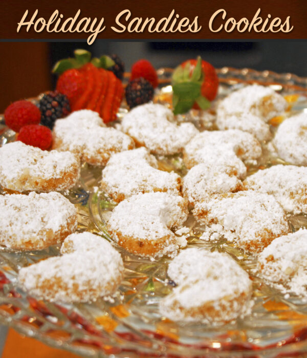 Holiday Sandies Cookies - Jazzy Vegetarian - Vegan and Delicious!