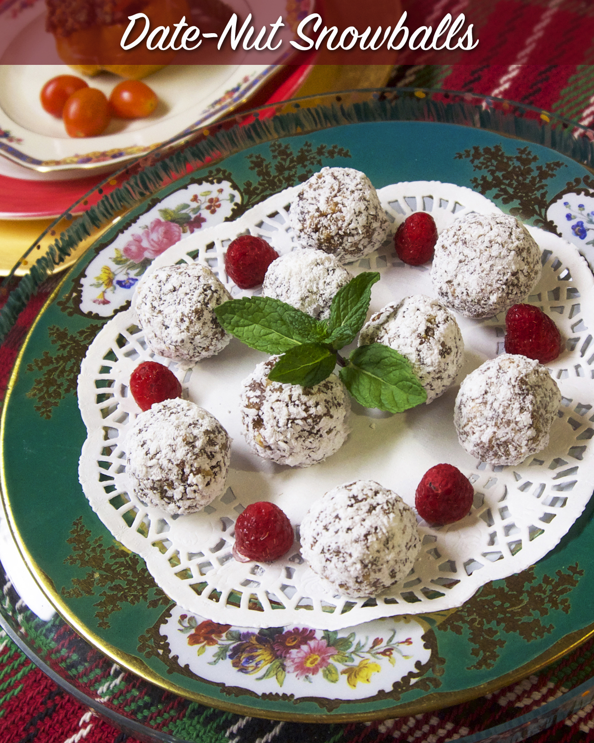 Date-Nut Snowballs - Jazzy Vegetarian - Vegan and Delicious!