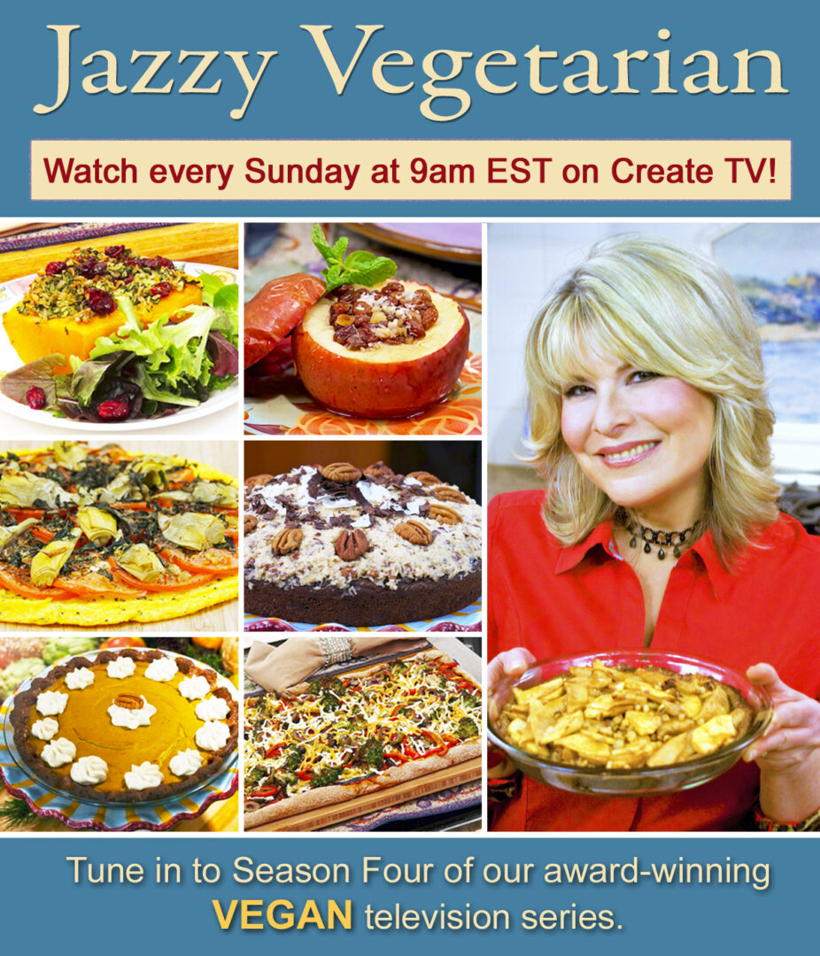 Watch SEASONS ONE, TWO, and THREE on YouTube! - Jazzy Vegetarian ...