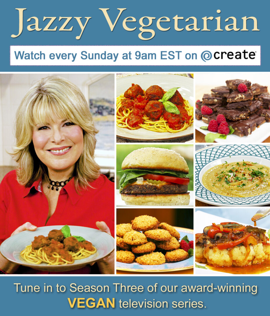 Watch SEASONS ONE, TWO, and THREE on YouTube! - Jazzy Vegetarian ...