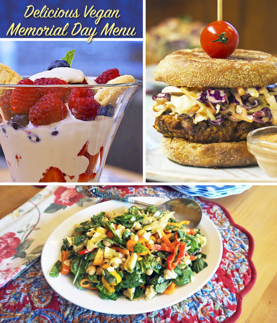 Rockin' Memorial Day Meal - Jazzy Vegetarian - Vegan and Delicious!